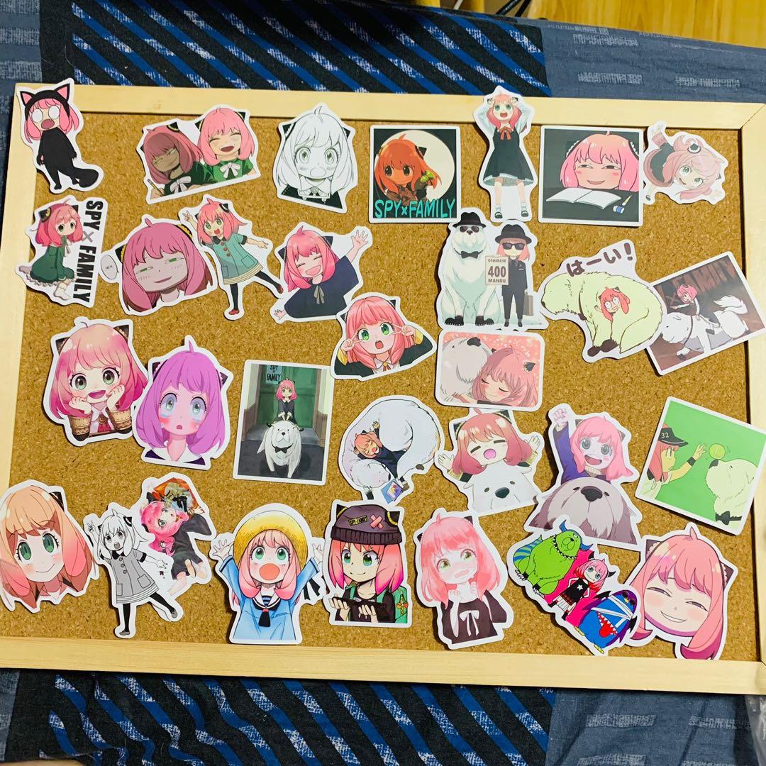 Anya stickers Anya SPY×FAMILY, Hobbies & Toys, Stationary & Craft, Art ...