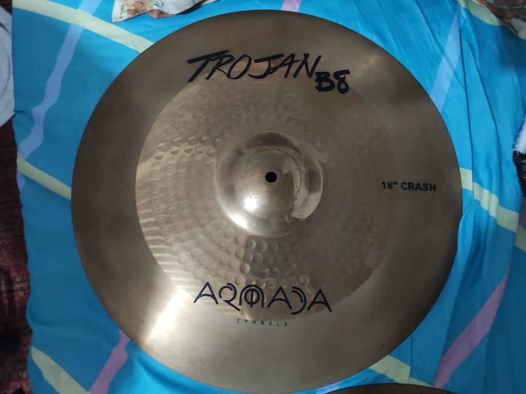 Armada Trojan Cymbals, Hobbies & Toys, Music & Media, Musical ...