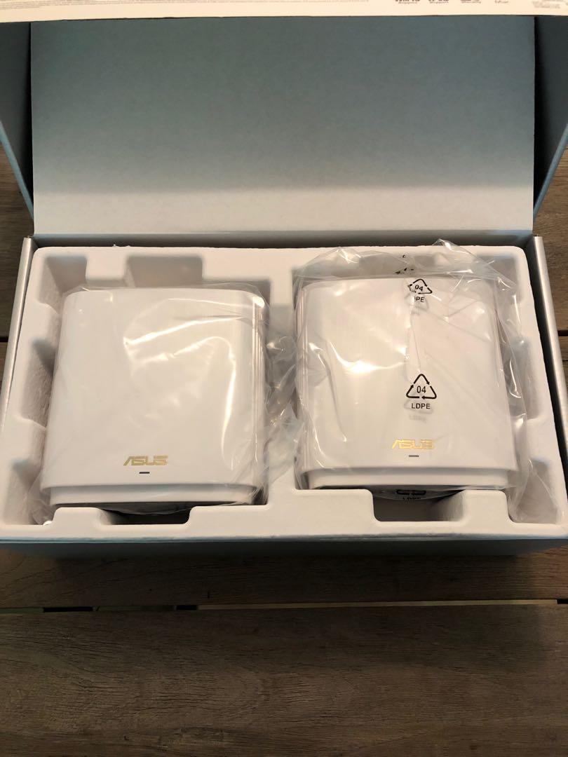 ASUS ZenWIFI AX 6600 - Set of 2, Computers & Tech, Parts & Accessories ...