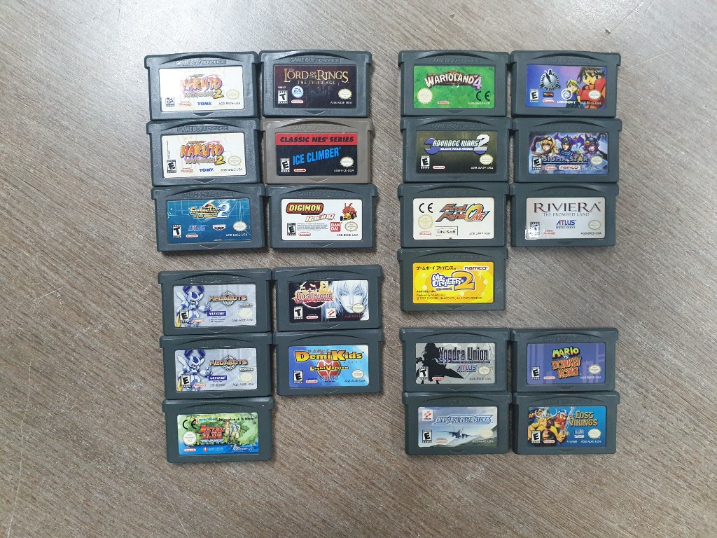 Authentic Gameboy Advance Cartridges (Tested) *PART 3*, Video Gaming ...