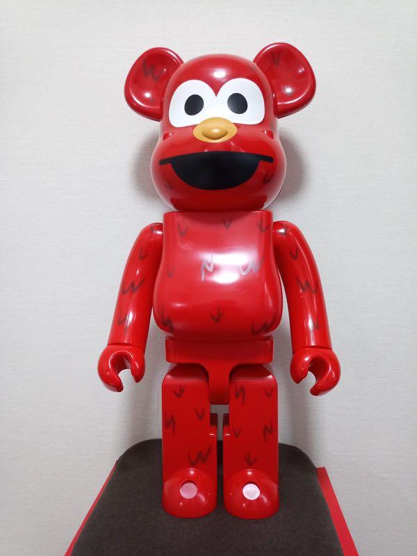 Bearbrick x Sesame Street Elmo 1000%, Hobbies & Toys, Toys & Games on ...