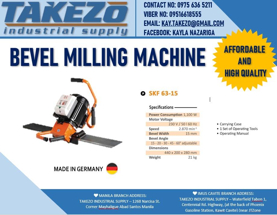 BEVEL MILLING MACHINE, Commercial & Industrial, Construction Tools ...