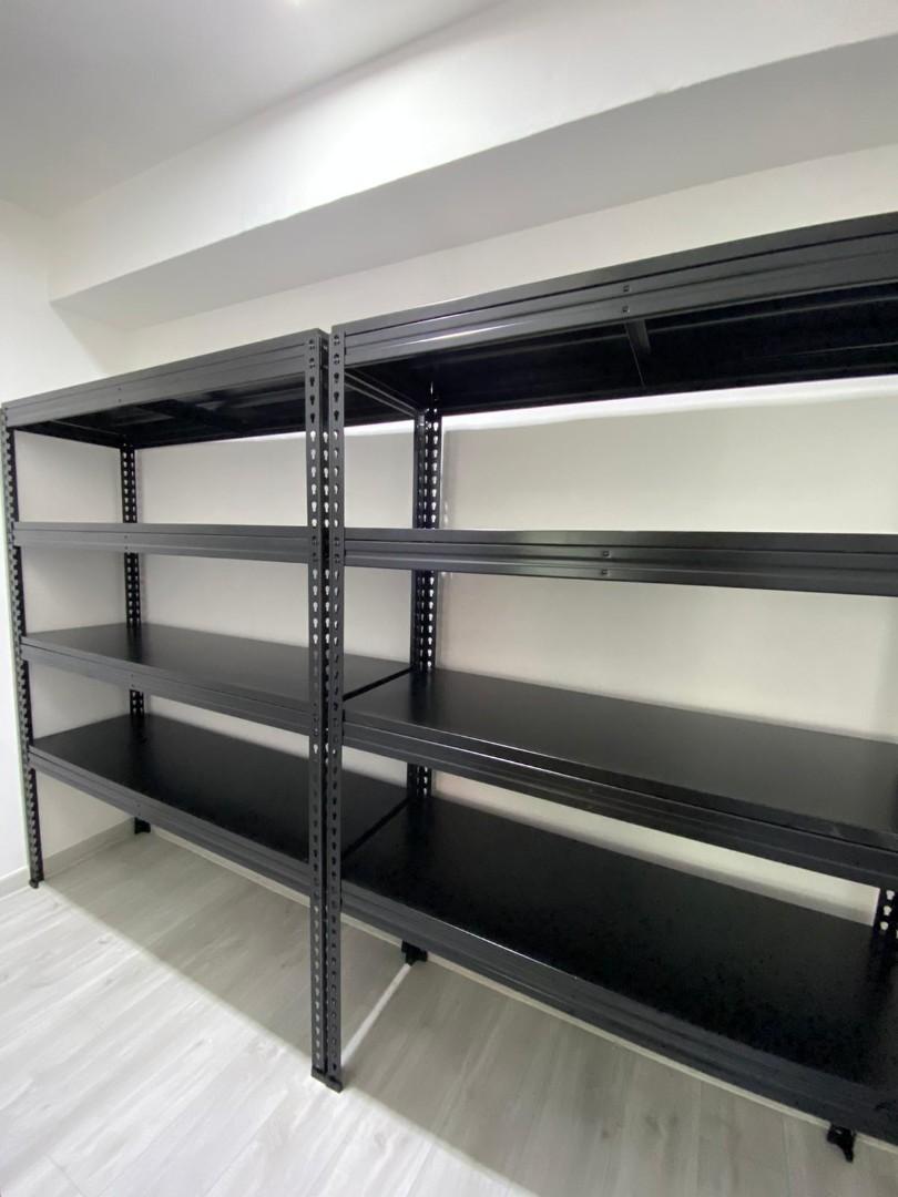 Boltless Metal Shelving Rack for BTO, Utility, Bomb Shelter, Boom ...