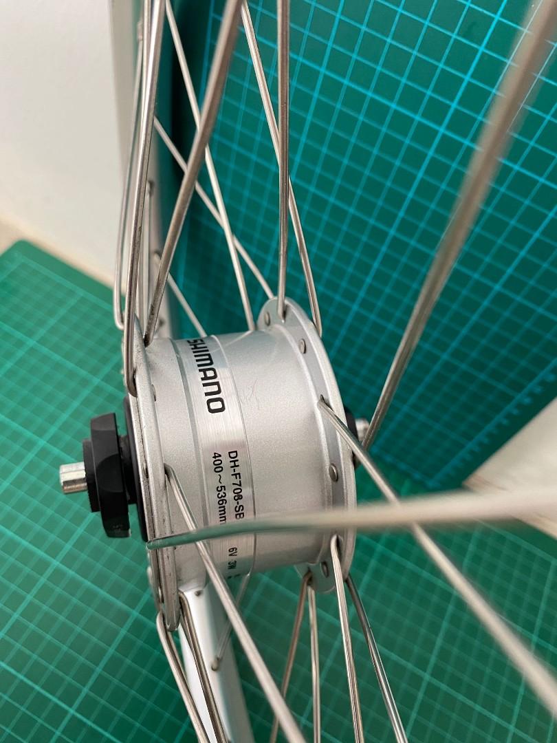 Brompton Dynamo hub Front Wheelset, Sports Equipment, Bicycles & Parts ...