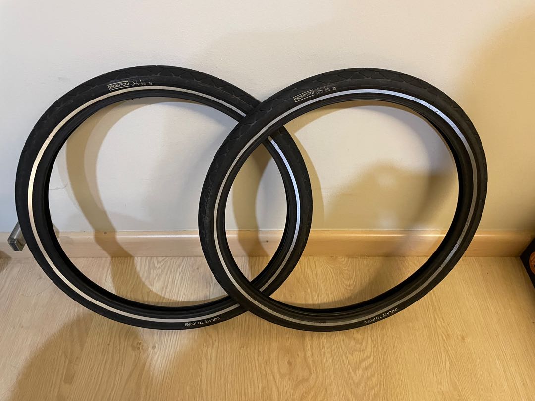 Brompton stock tires, Sports Equipment, Bicycles & Parts, Parts ...