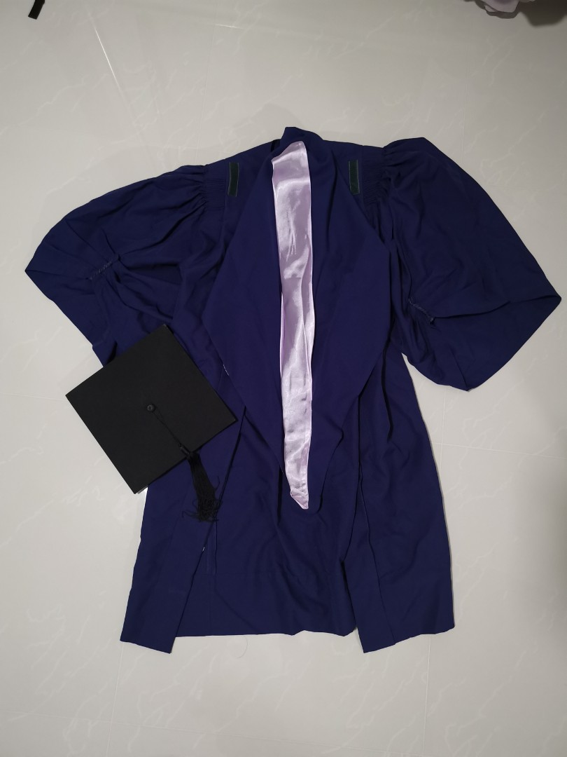 BSC Pharmacy graduation gown robe set with hat, Women's Fashion, Coats ...