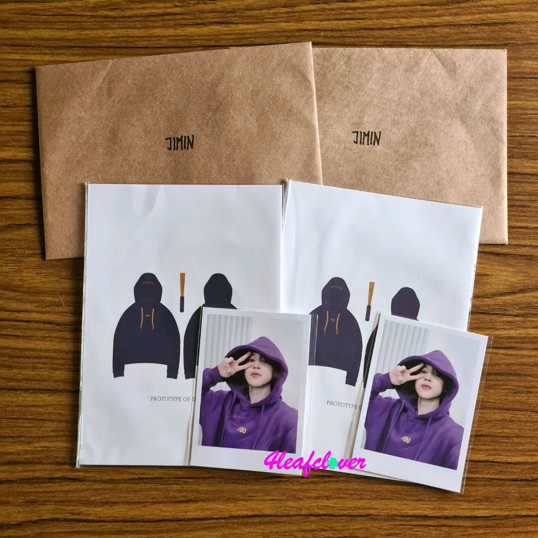 BTS Artist Made Collection - Jimin Hoody Photocard + Making Log ...