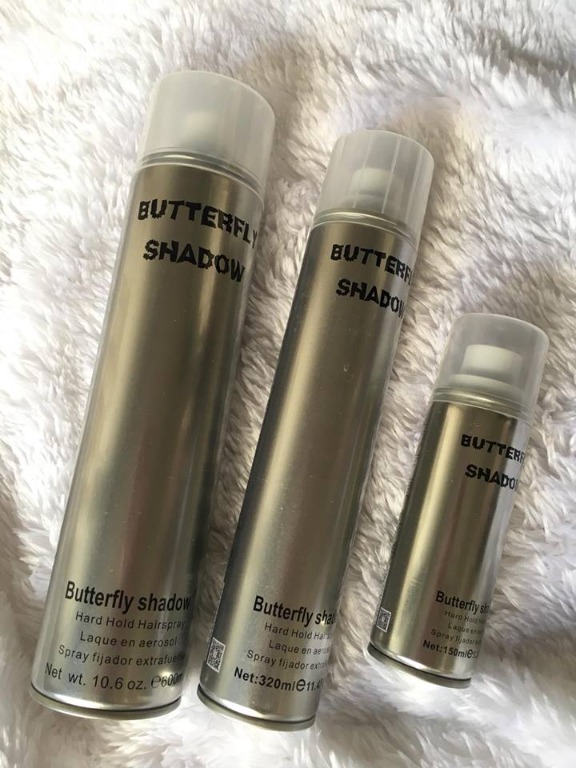 butterfly shadow hairspray medium, Beauty & Personal Care, Hair on ...