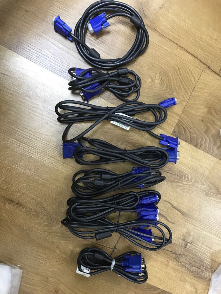 Cable for monitor to CPU, Computers & Tech, Parts & Accessories, Cables ...