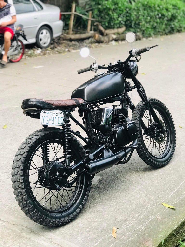 Cafe Racer Scrambler Build, Motorbikes, Motorbikes for Sale on Carousell