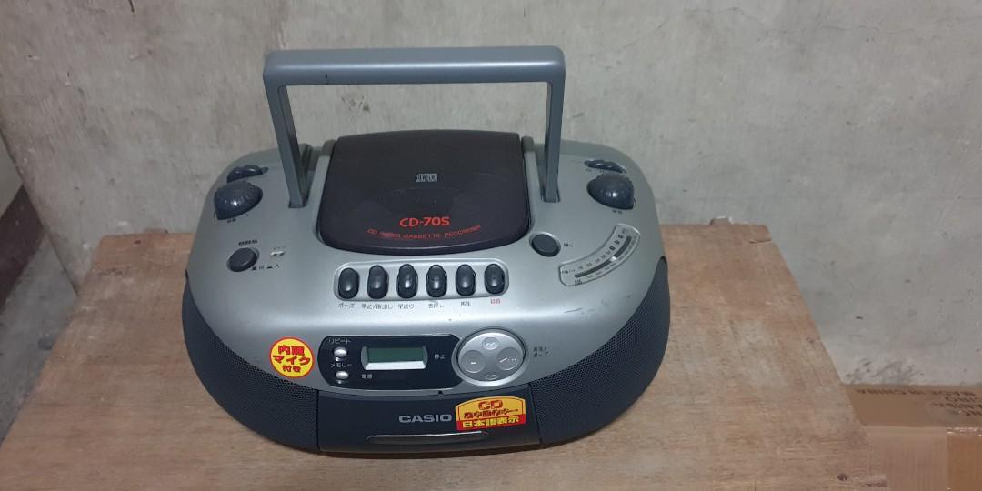 Casio Cassette Radio, Audio, Portable Music Players on Carousell