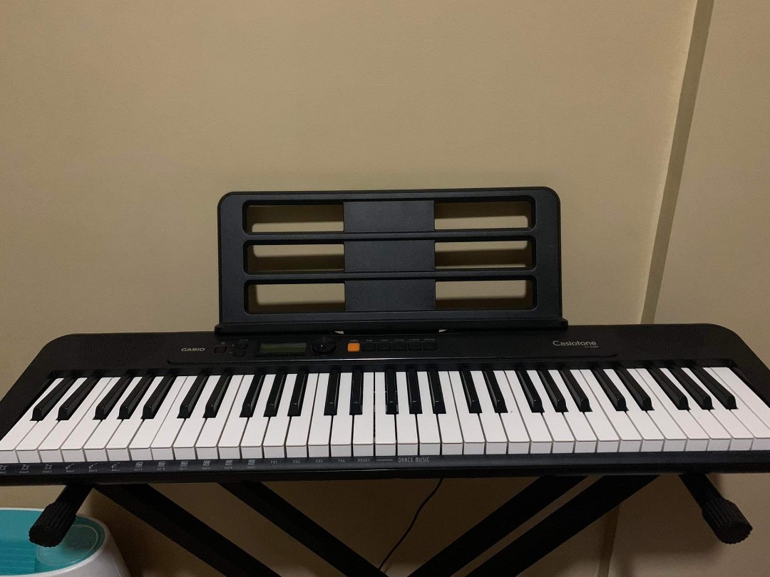 Casio CT-S200BK-FA 61 Keys Slim Casiotone Keyboard (Black) includes ...