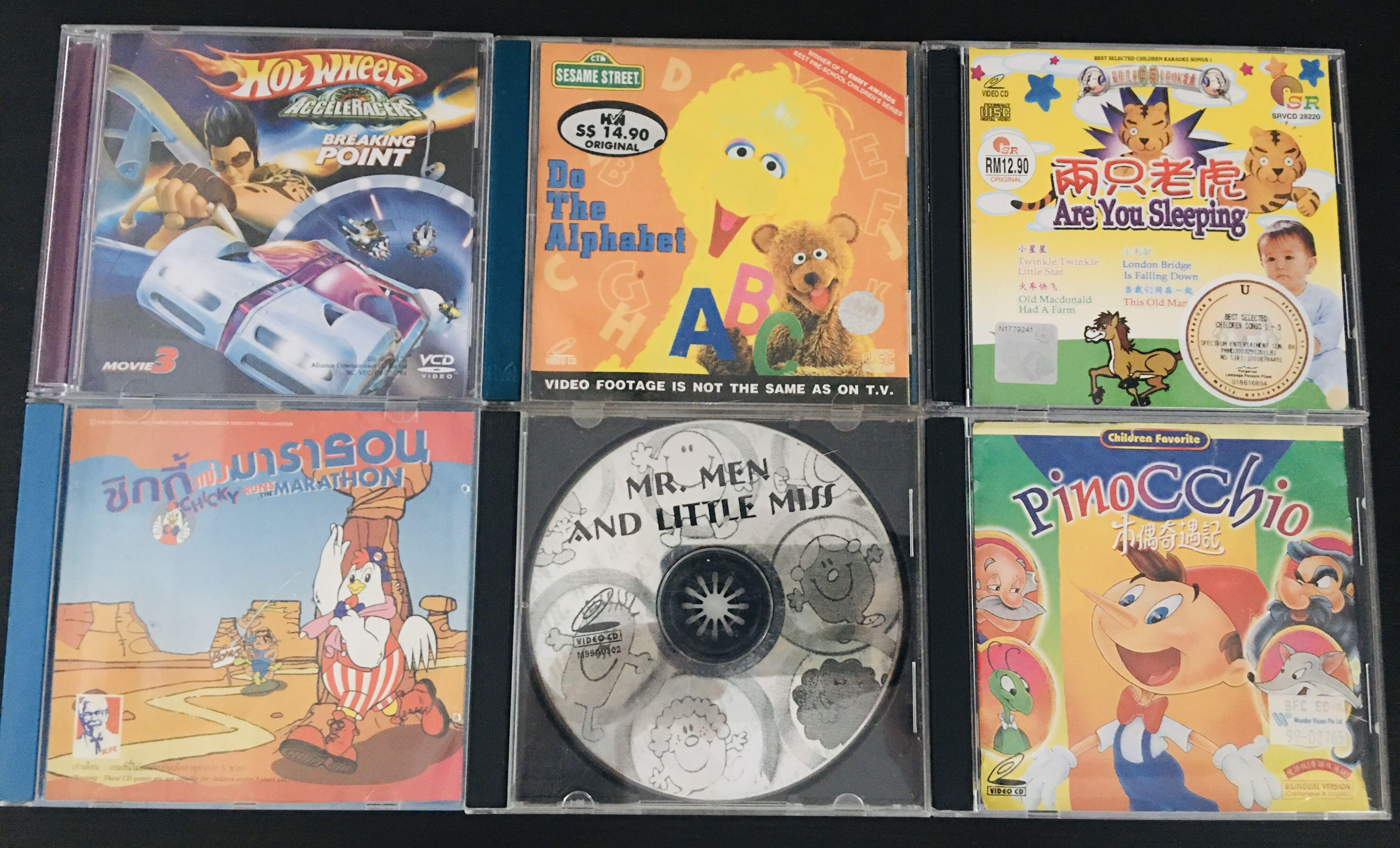 Children VCD ($1 Each or $4 @ All), Babies & Kids, Infant Playtime on ...