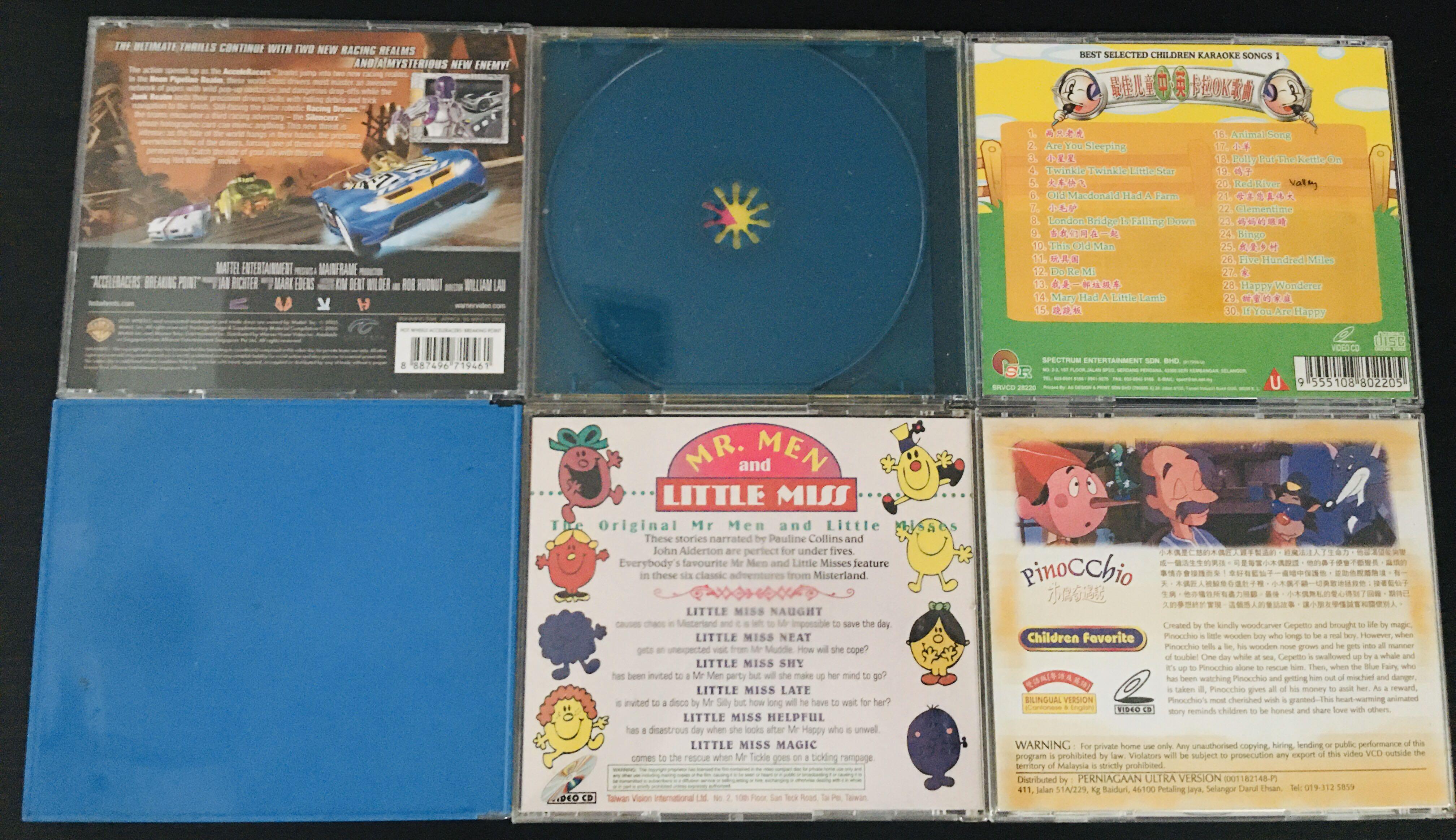 Children VCD ($1 Each or $4 @ All), Babies & Kids, Infant Playtime on ...