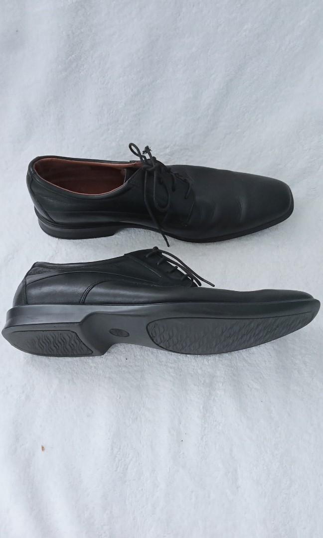 Clarks Flexlight Leather Lace-up Shoes. Black Color Size 12, Men's ...