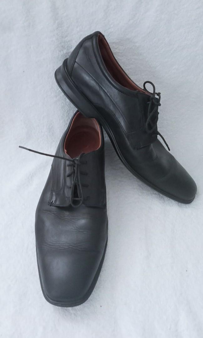 Clarks Flexlight Leather Lace-up Shoes. Black Color Size 12, Men's ...