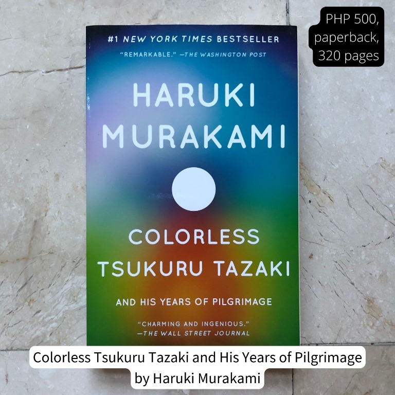 Colorless Tsukuru Tazaki and His Years of Pilgrimage by Haruki Murakami ...