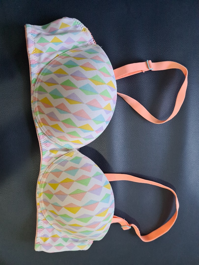 Colourful bra, Women's Fashion, New Undergarments & Loungewear on Carousell