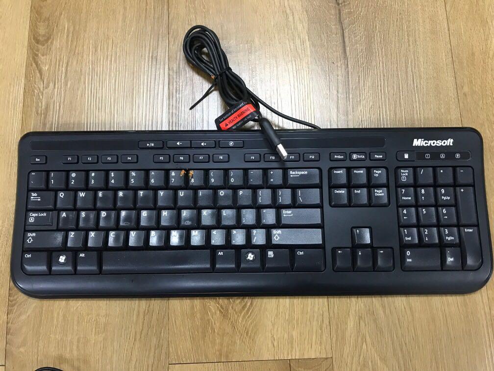 Computer keyboard- used, Computers & Tech, Parts & Accessories ...