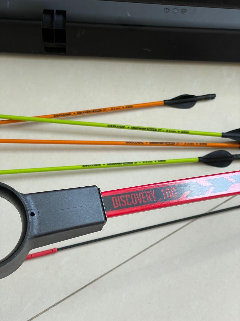 Decathlon Geologic Softarchery Archery Set Bow and Extra Arrows, Sports ...
