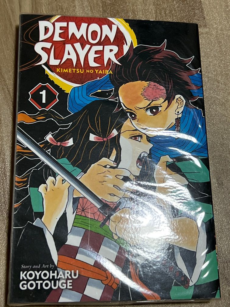 demon slayer book 1, Hobbies & Toys, Books & Magazines, Comics & Manga ...