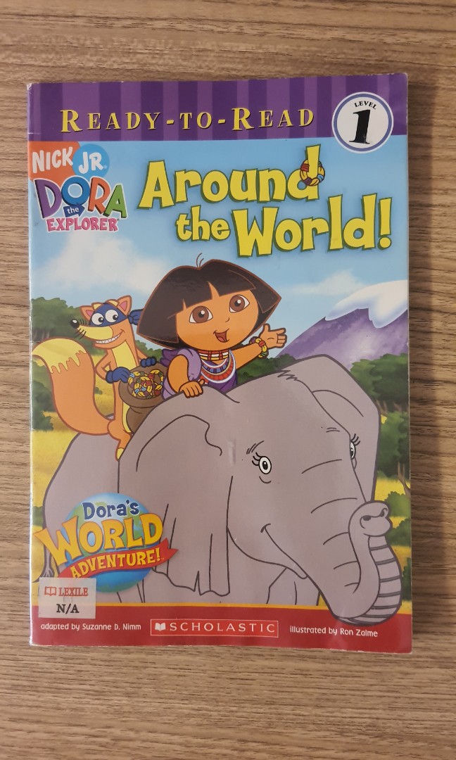 Dora the Explorer: Around the World, Hobbies & Toys, Books & Magazines ...