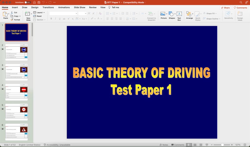 BTT FTT Driving Final Theory Basic Theory CDC SDCC BBDC Answers Keys ...