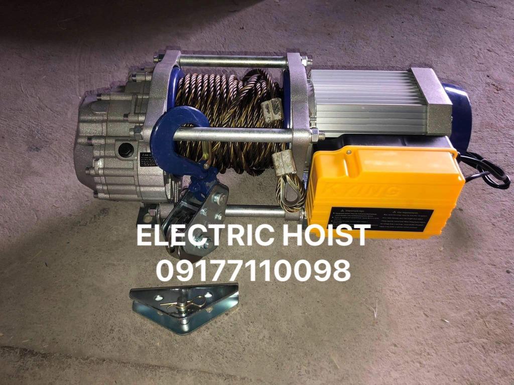 Electric Hoist (2T), Commercial & Industrial, Construction Tools ...
