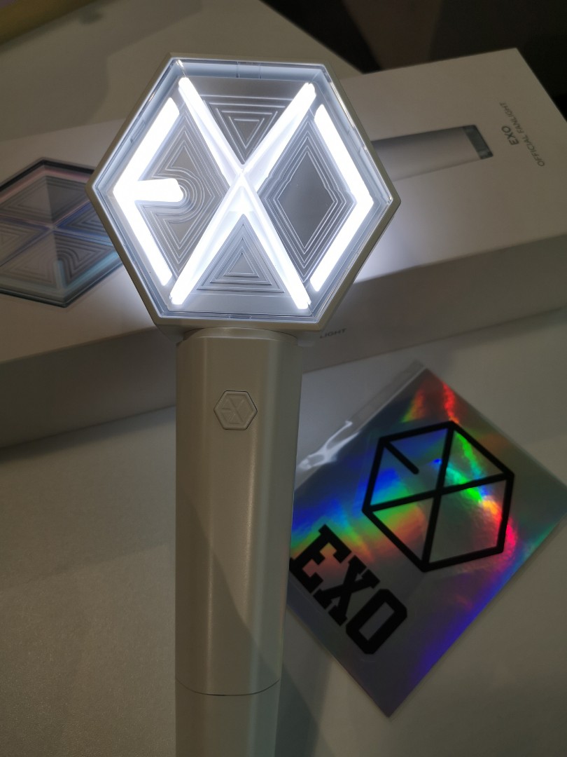 EXO Official Lightstick V3, Hobbies & Toys, Memorabilia & Collectibles ...
