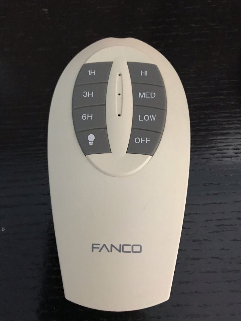Fanco remote controller, TV & Home Appliances, Electrical, Adaptors ...
