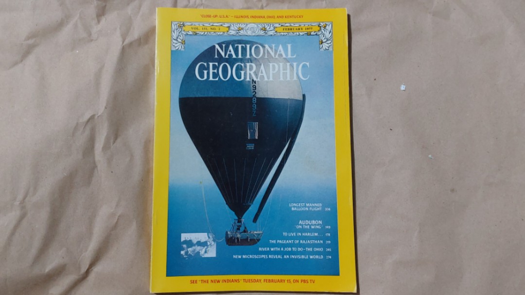 February 1977 Vol. 151 No. 2 National Geographic Collectible Magazine ...