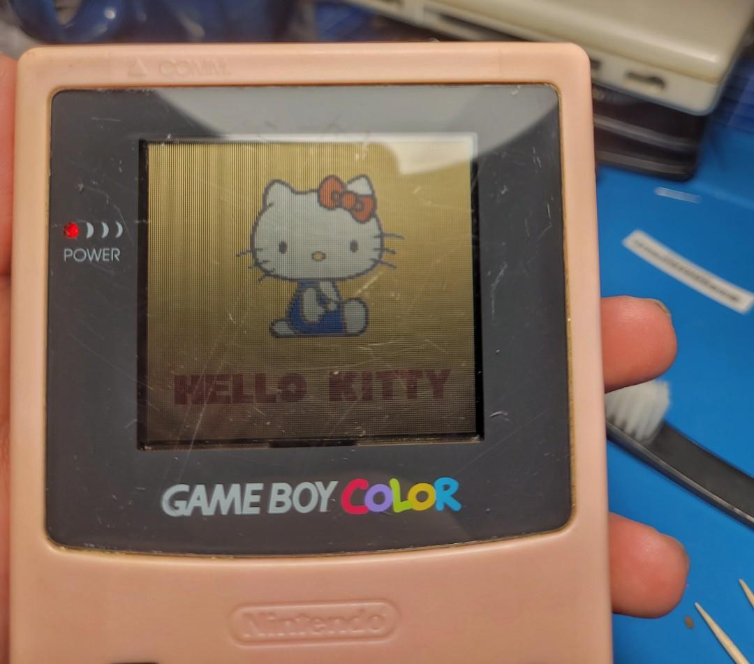 Gameboy Color Hello Kitty Limited Edition Nintendo Game Boy GBC, Video ...