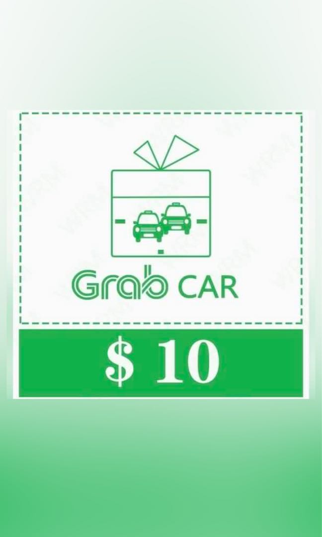 Grab car voucher, Tickets & Vouchers, Vouchers on Carousell