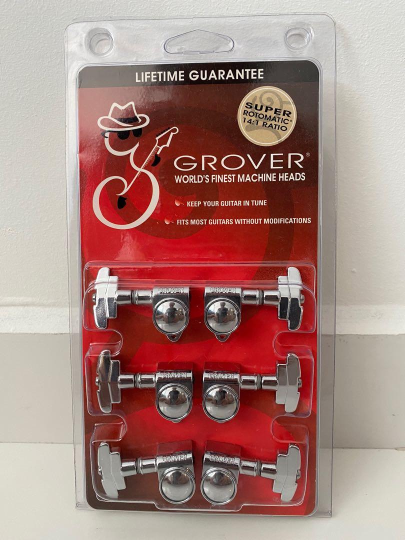 Grover 109C Super Rotomatics Chrome 3x3, Hobbies & Toys, Music & Media ...