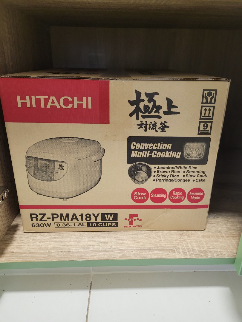 Hitachi Rice Cooker 1.8l (RZ-PMA18Y), TV & Home Appliances, Kitchen ...