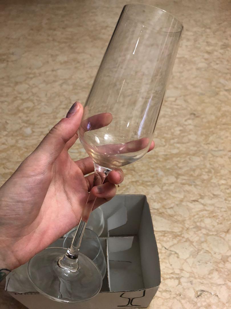 Ikea Champagne glass, Furniture & Home Living, Kitchenware & Tableware ...
