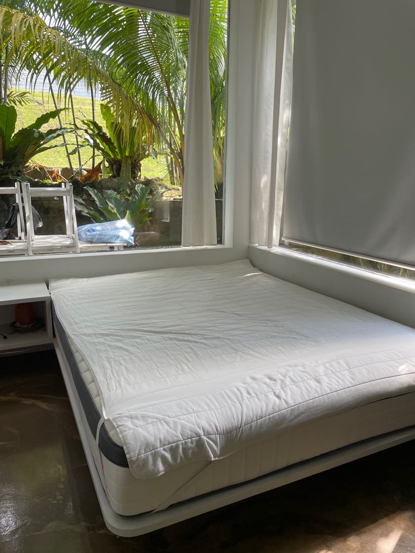 IKEA FILLAN Mattress. Queen size, Furniture & Home Living, Bedding & Towels on Carousell