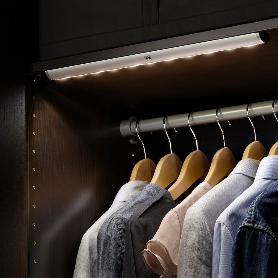 Ikea NORRFLY LED lighting strip + ANSLUTA LED driver, Furniture & Home ...