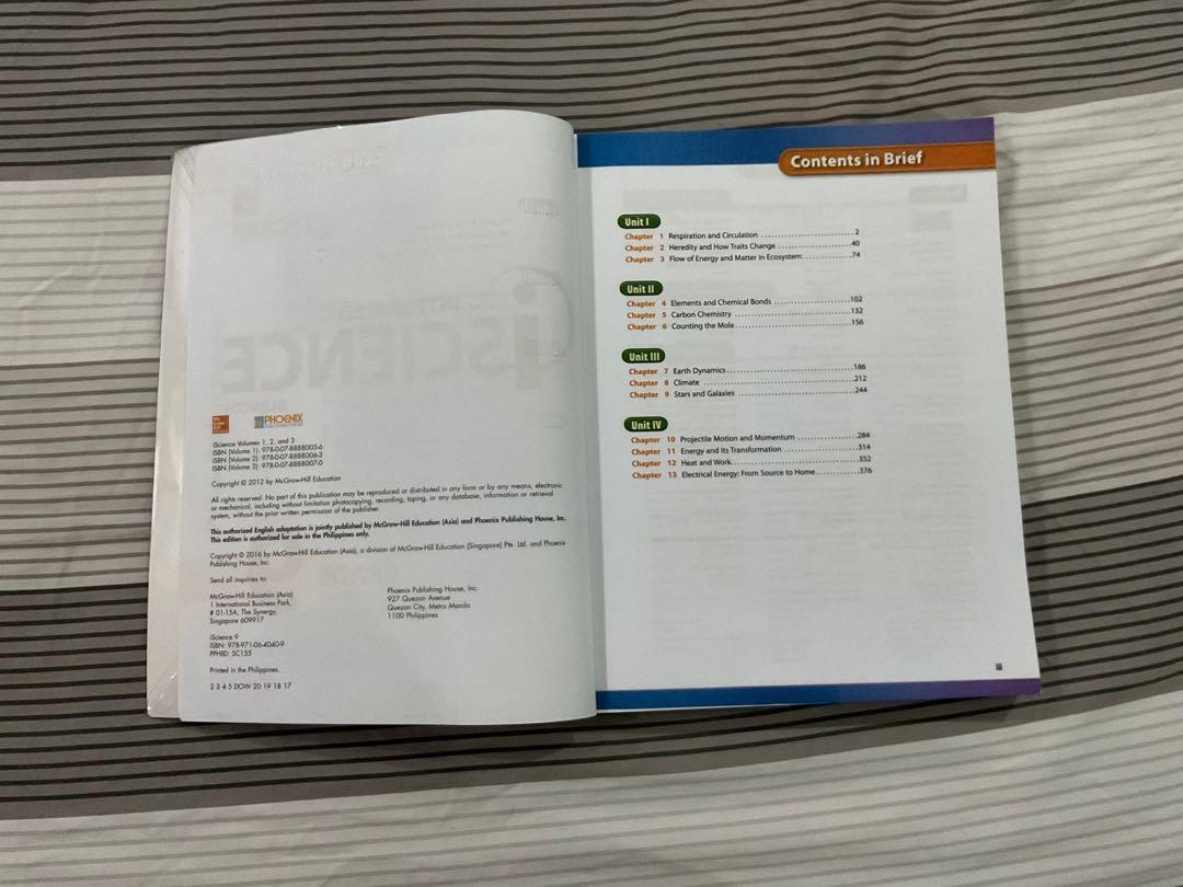 Integrated Science Philippines 9 K-12 Textbook Book, Hobbies & Toys ...