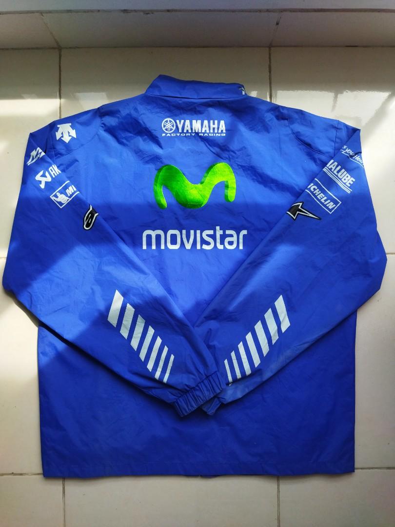 Jaket Yamaha Original Biru Jacket Motor Preloved, Fesyen Pria, Pakaian ...