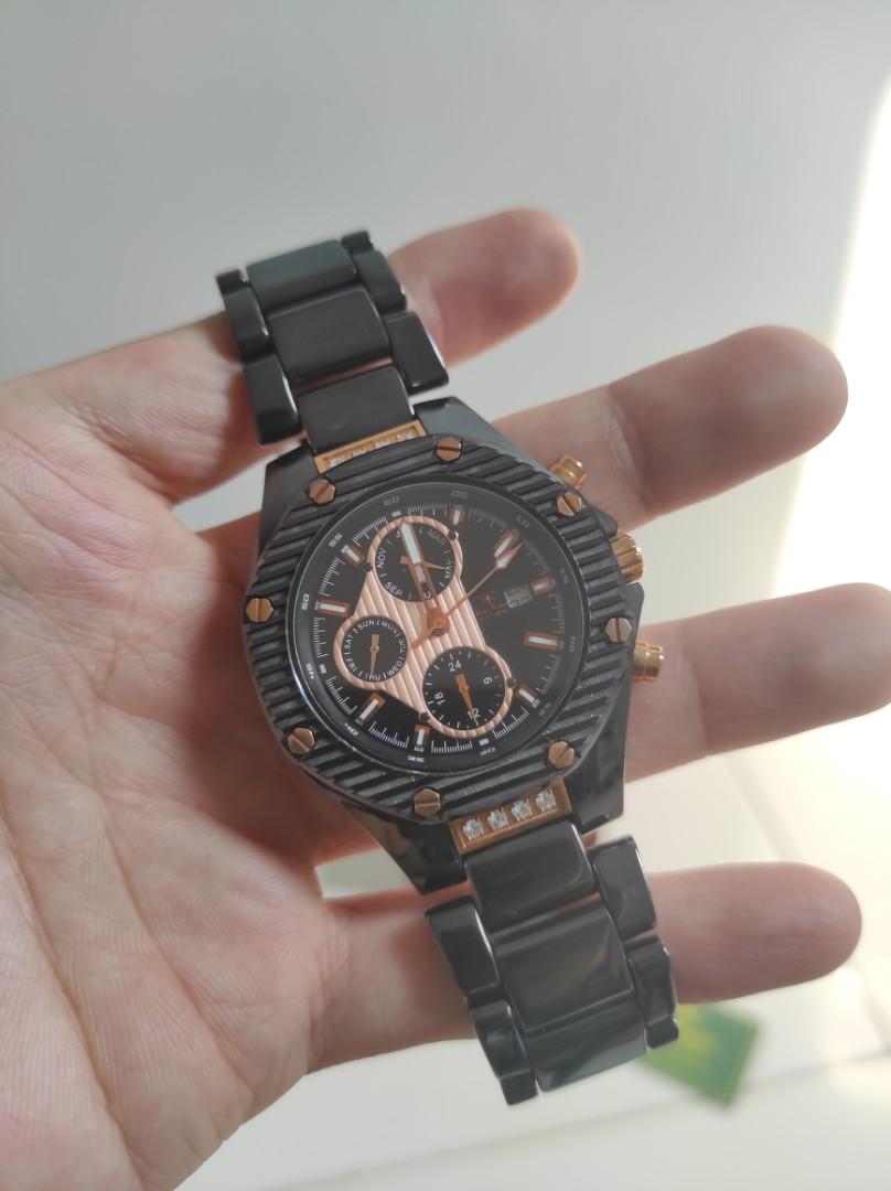 JAM TANGAN RAY RUCCI 8050 MS SAPPHIRE GLASS ORIGINAL 100%, Barang Mewah ...