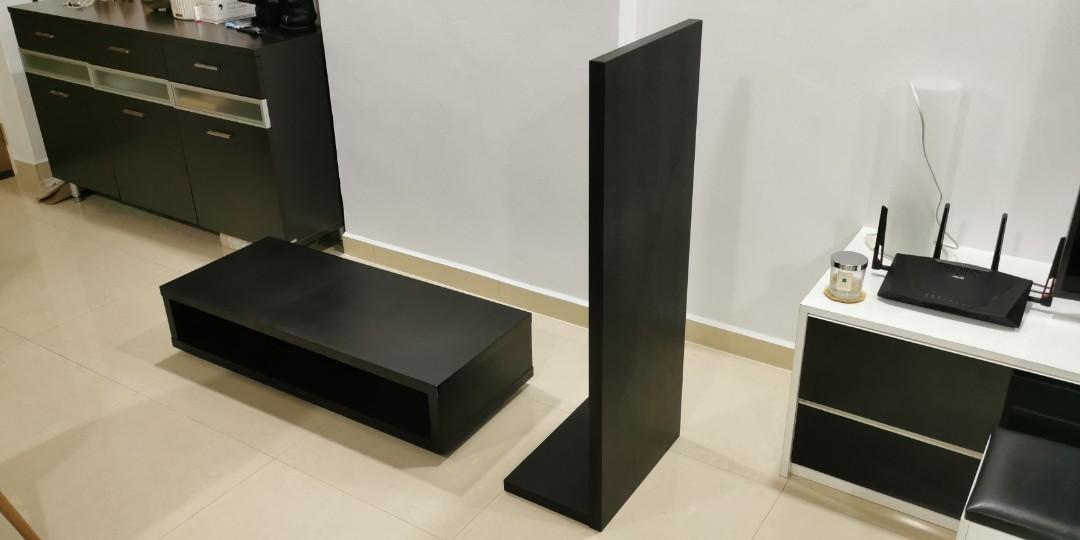 Japanese brand modern design adjustable TV console, Furniture & Home ...