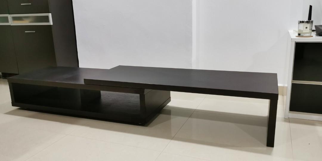 Japanese brand modern design adjustable TV console, Furniture & Home ...