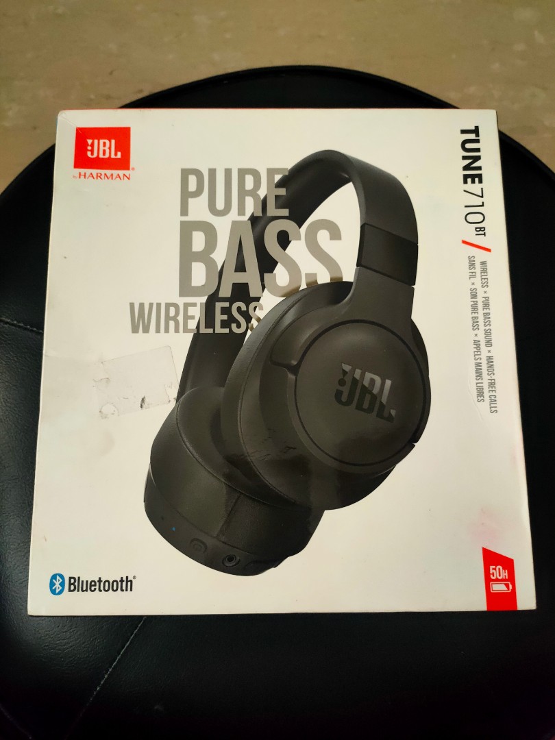 JBL TUNE 710 BT PURE BASS WIRELESS, Audio, Headphones & Headsets on ...