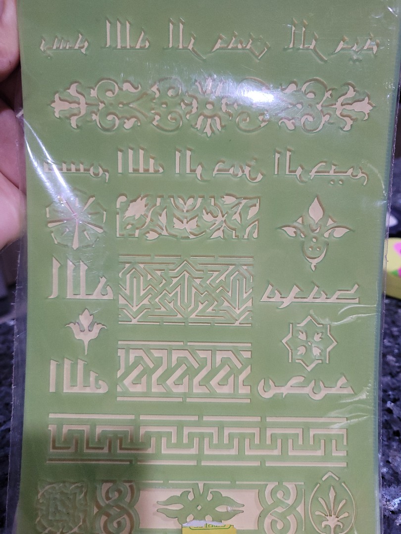 Khat Design Templates, Hobbies & Toys, Stationery & Craft, Other ...