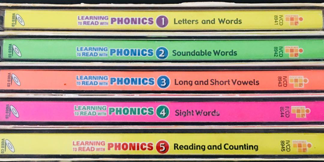 Learning To Read With Phonics (VCD Set), Hobbies & Toys, Music & Media ...