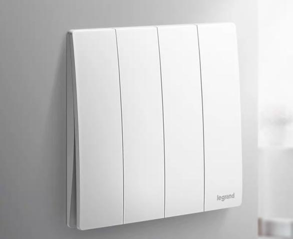 Legrand 4 Gang Switch, Furniture & Home Living, Lighting & Fans ...