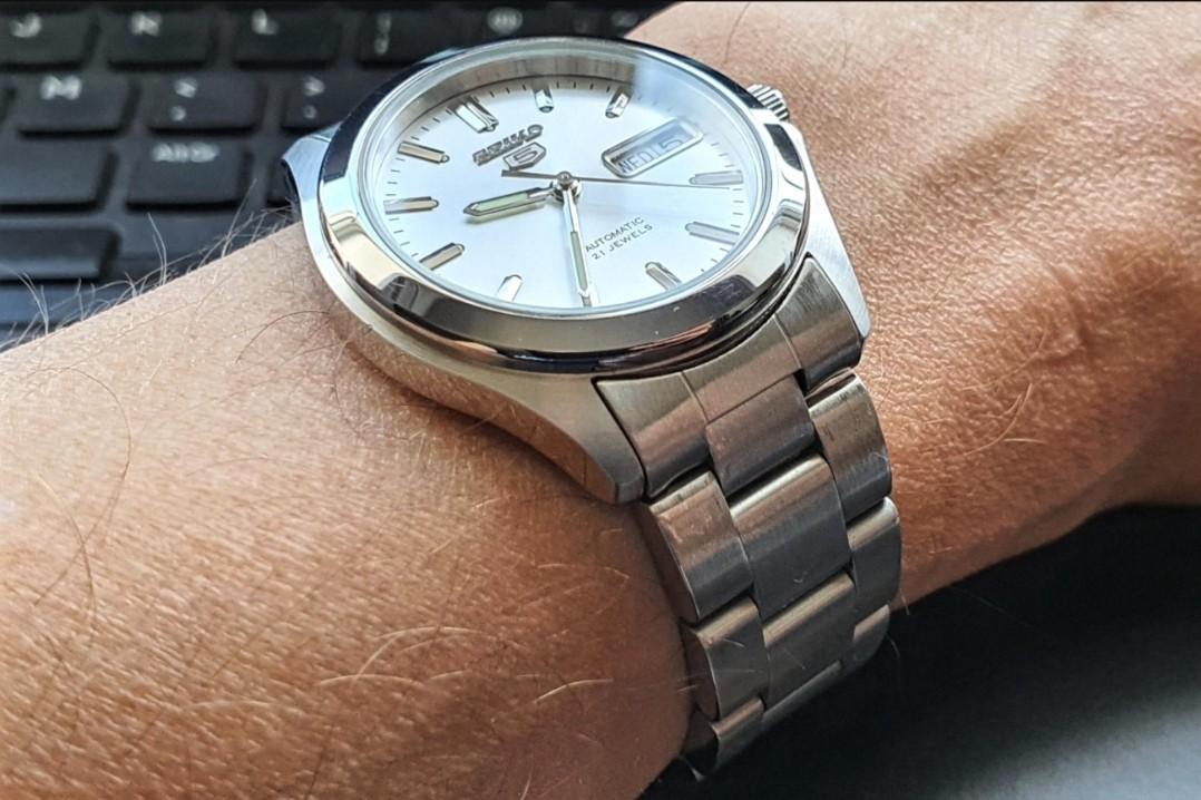 Limited Edition Seiko 5 SNKK87 Automatic Men's Stainless Steel Watch ...