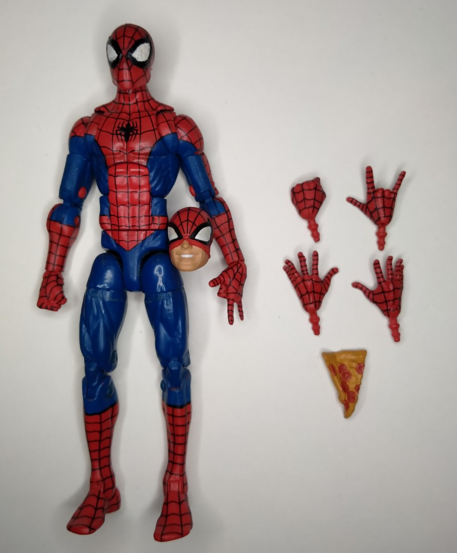 Marvel Legends Pizza Spider-Man, Hobbies & Toys, Toys & Games on Carousell