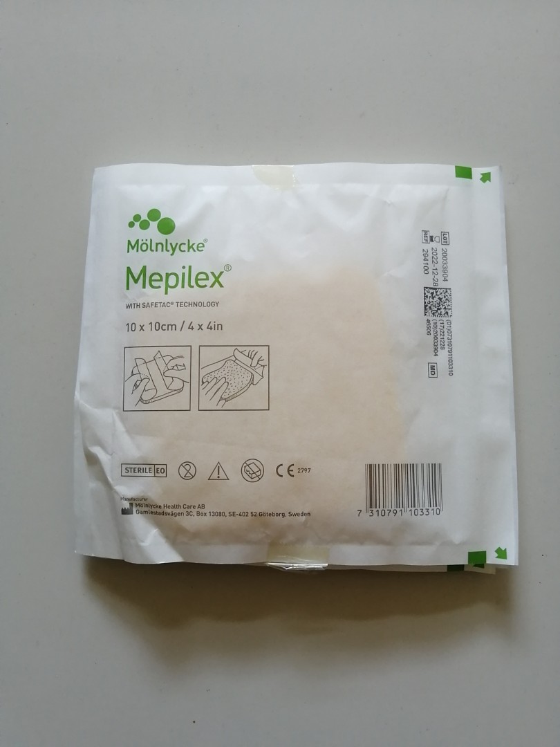 Mepilex 10 cm x 10 cm, Health & Nutrition, Medical Supplies & Tools on ...